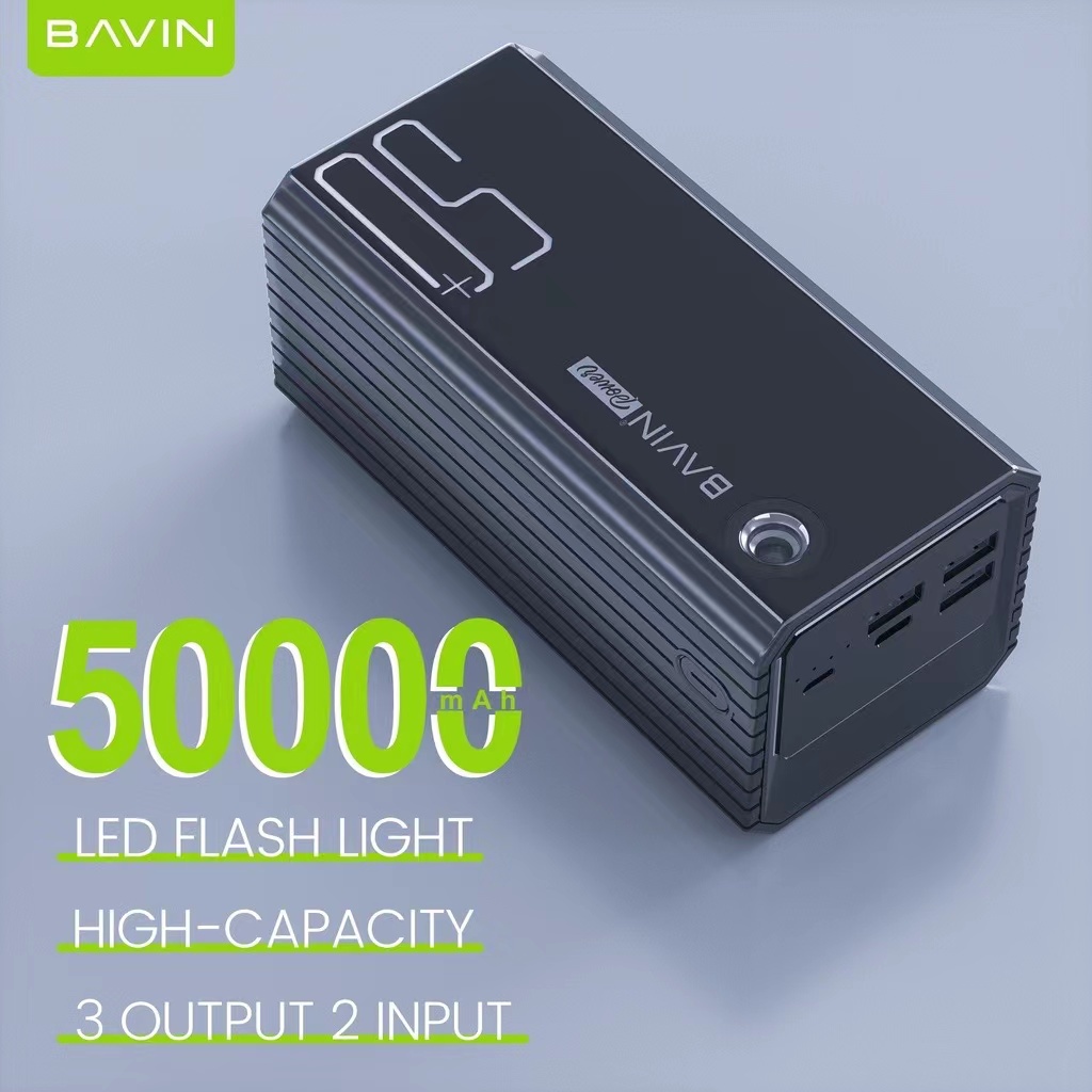 BAVIN Power Bank PC066 50000mah with Multiple Quick Charge Output/Input ...