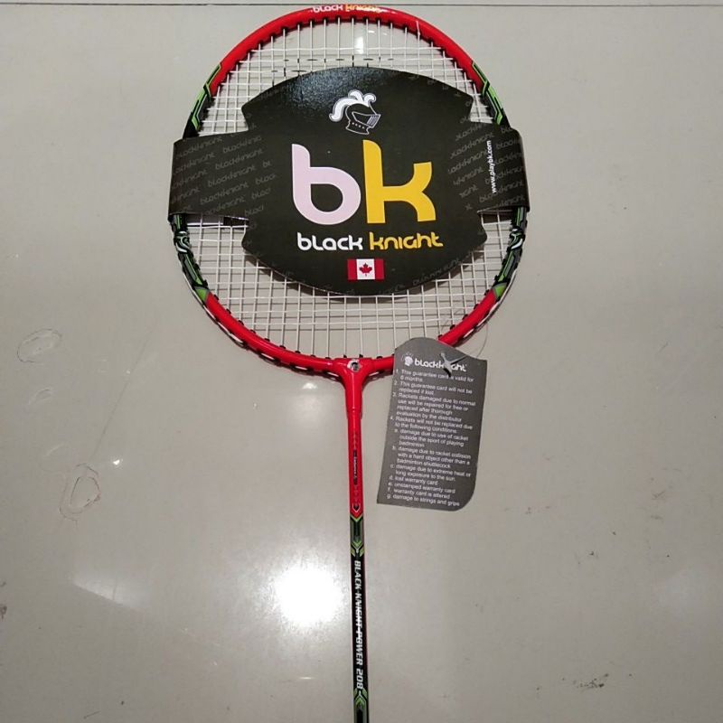 BLACK KNIGHT 208 BADMINTON SET (2pcs) | Shopee Philippines