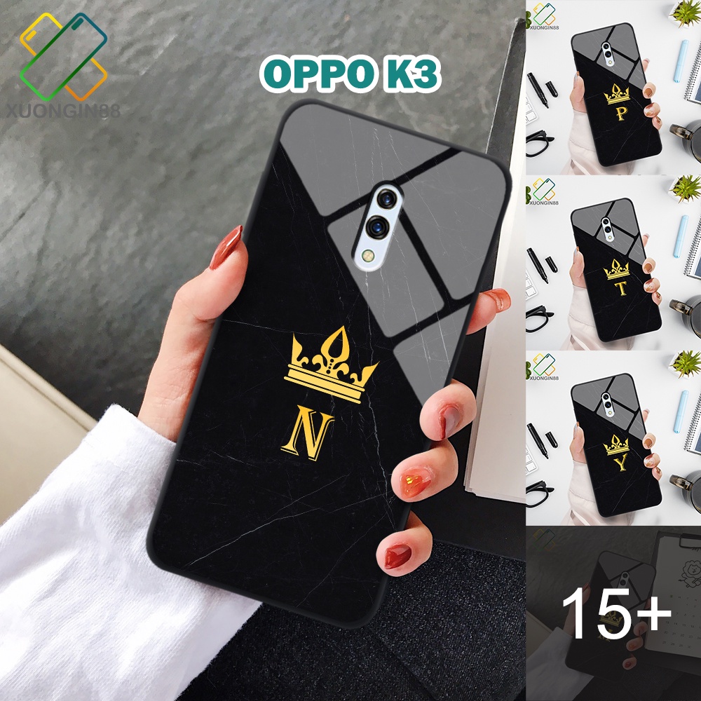 Oppo K3 glass phone case with marble pattern | Shopee Philippines