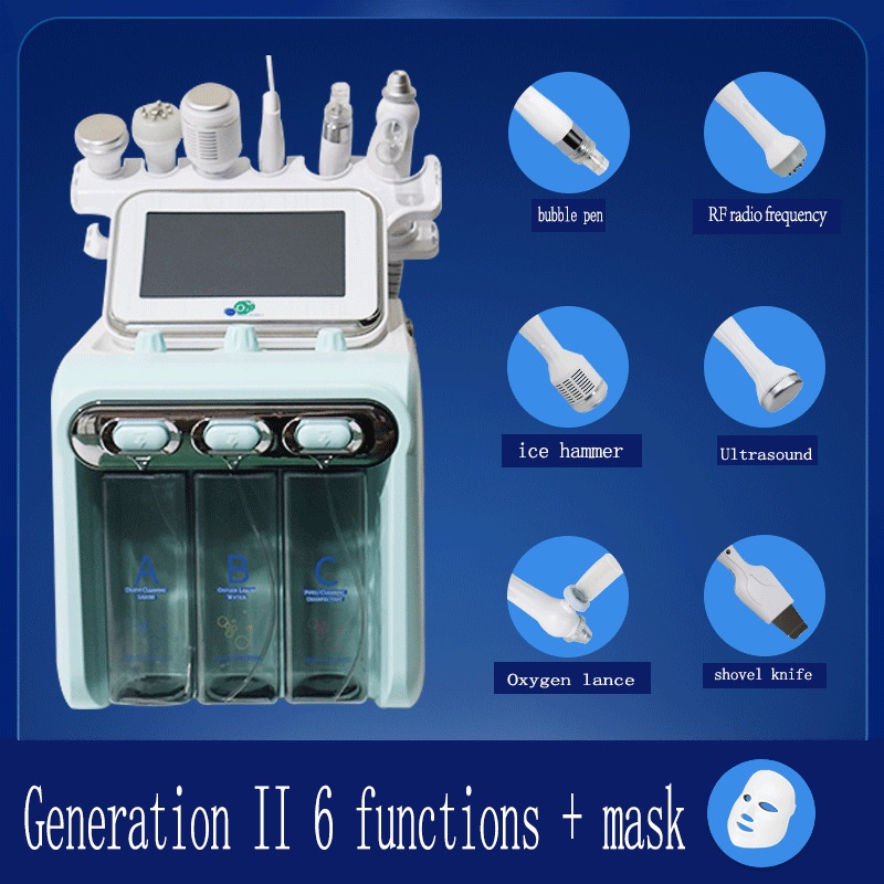 New 7 In 1 H2O2 Water Oxygen Jet Peel Hydra Beauty Skin Cleansing Hydra Dermabrasion Facial ...