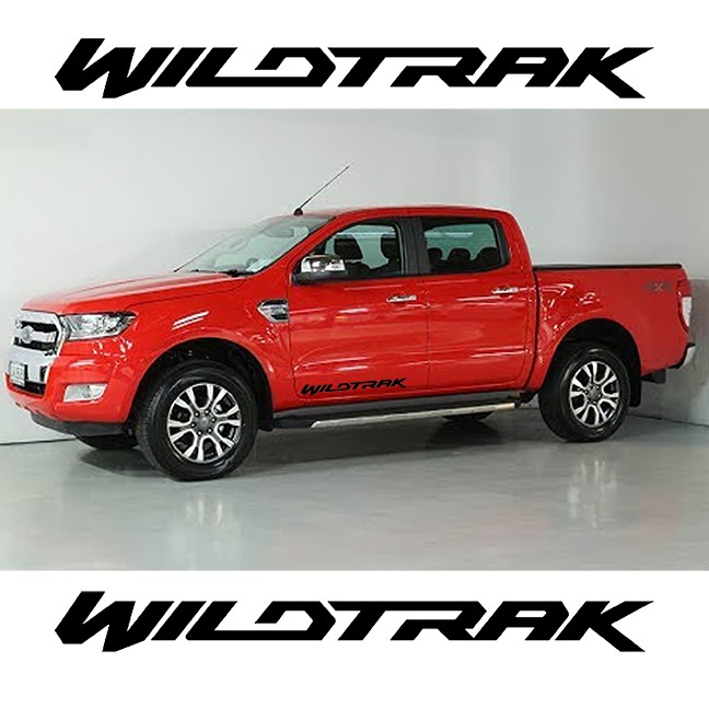 Ford Ranger WILDTRAK Vinyl Car Sticker (2 pcs) | Shopee Philippines