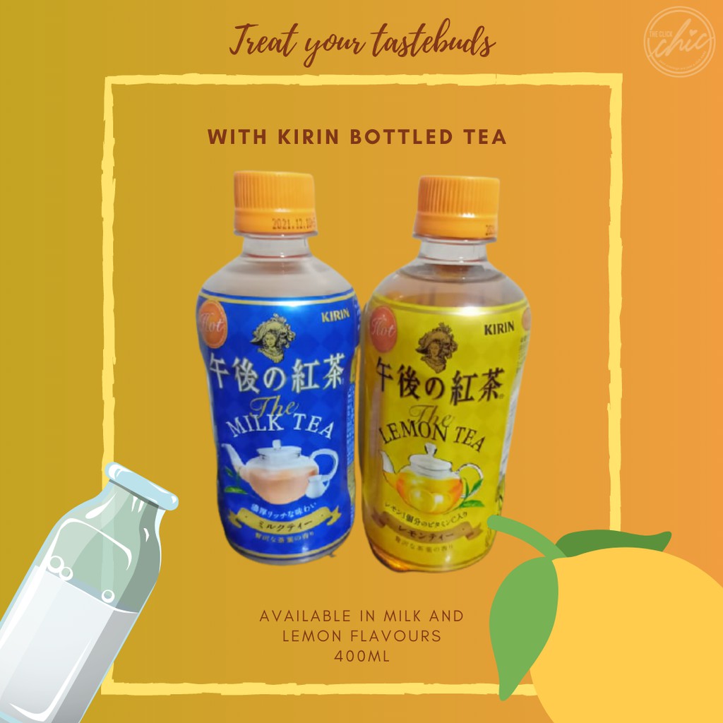 Kirin Milk and Lemon Tea 400ml | Shopee Philippines