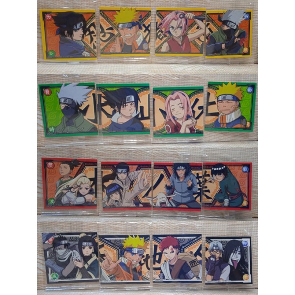 Naruto Bandai Seal (sticker) SET | Shopee Philippines