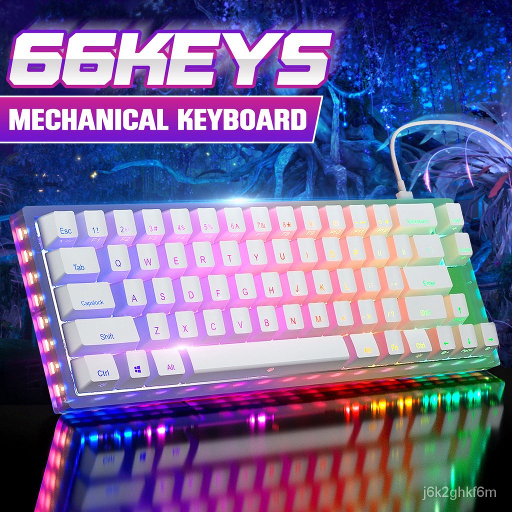 [new]GamaKay K66 Mechanical Keyboard 66 Keys Gateron Switch Hot ...
