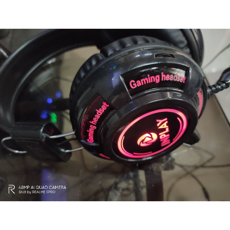 Inplay H-15 Gaming Rgb Headset with mic | Shopee Philippines