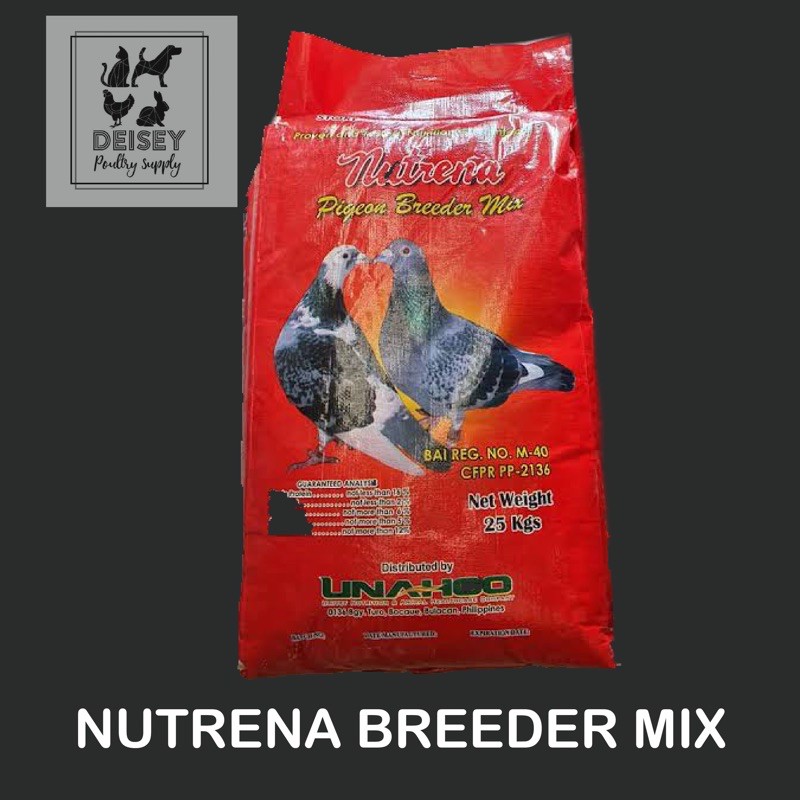 Pigeon Breeder Mix 25kgs/1sack Food for Pets | Shopee Philippines