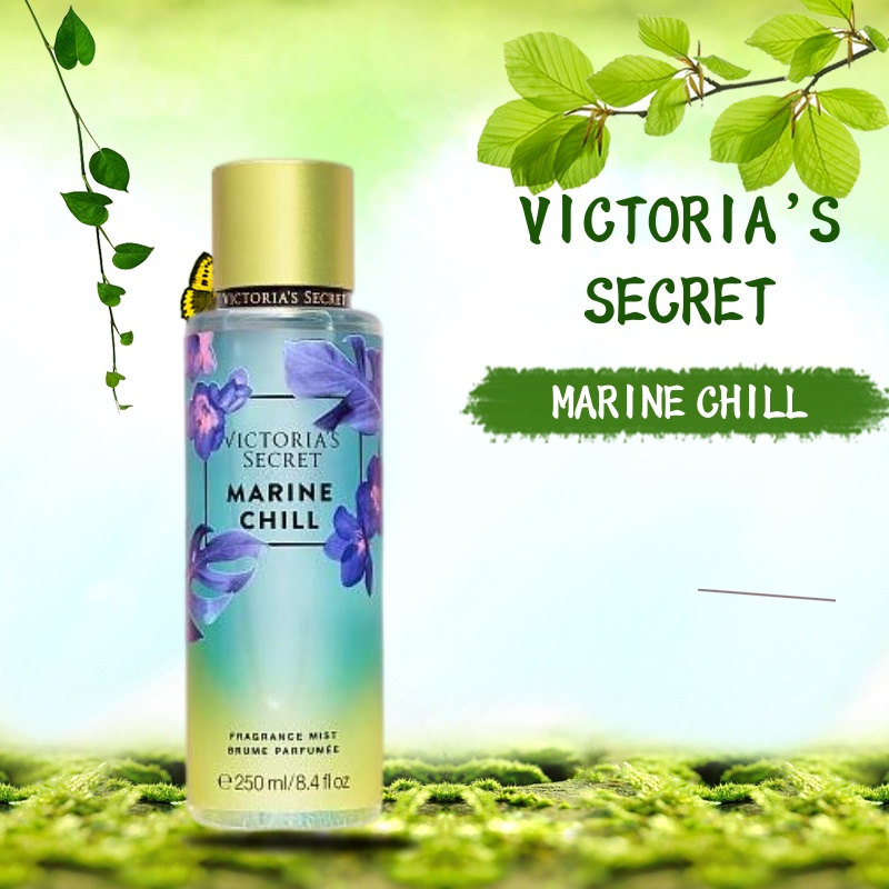 Victorias Secret Marine Chill Fragrance Mist Authentic Perfume Spray
