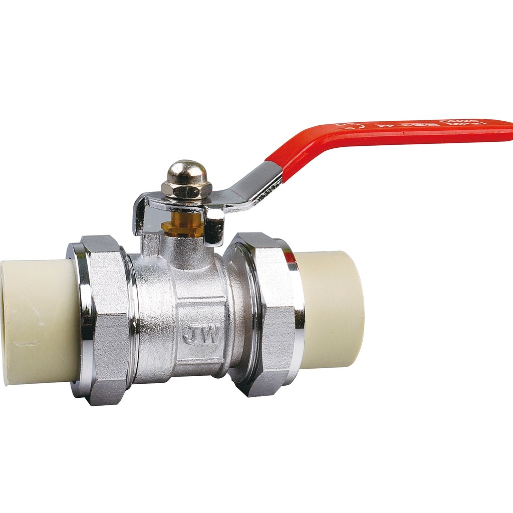 PPR DOUBLE UNION BALL VALVE 1/2" (20mm) | Shopee Philippines