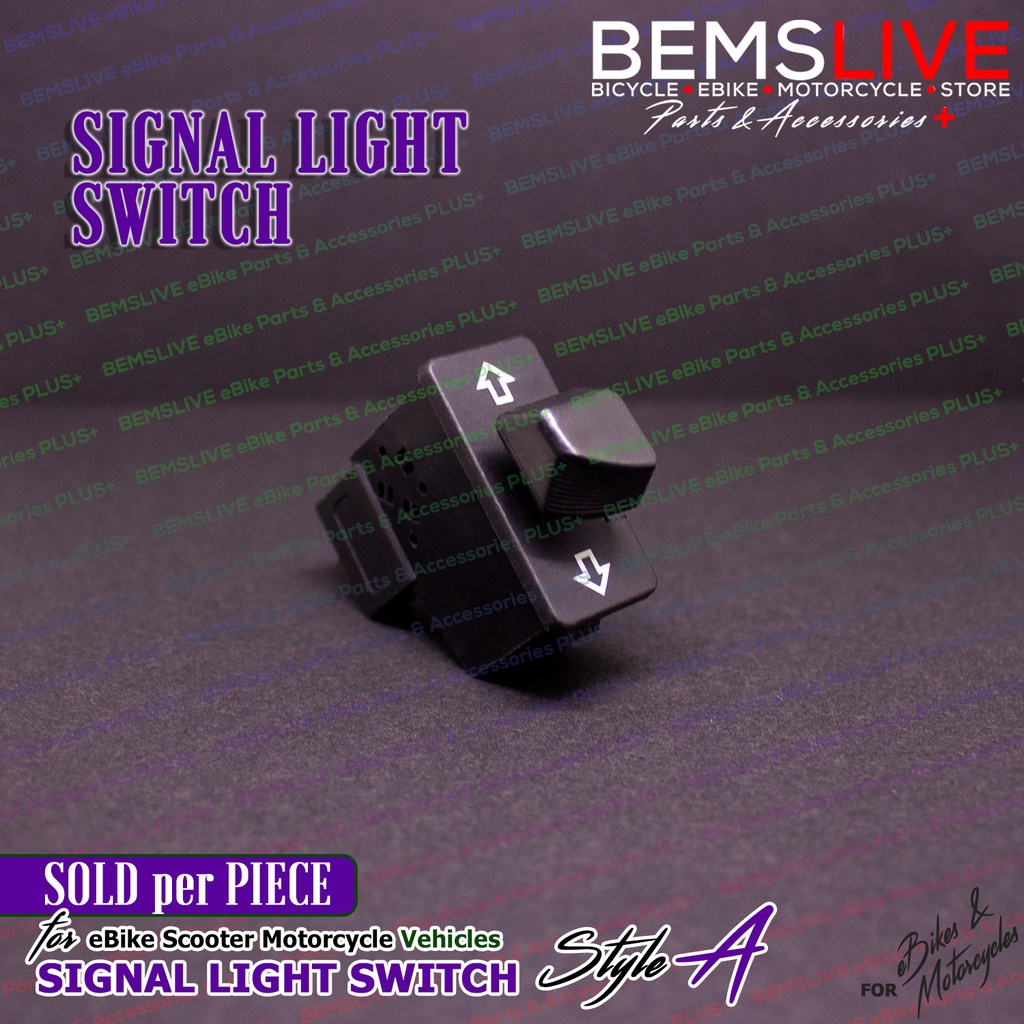 Signal Light Switch for Models of eBike Electric Scooter Motorcycle ...