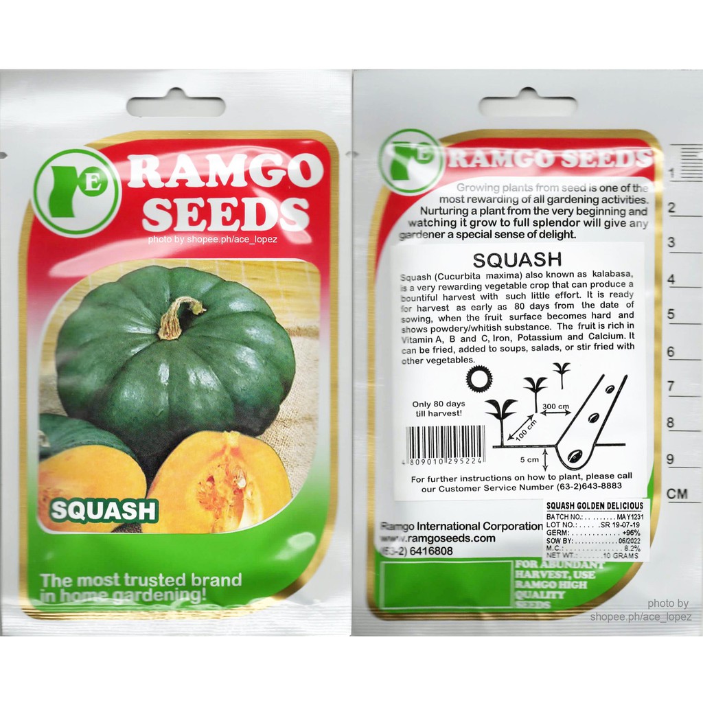 Ramgo Fruit & Flower Seeds RGS Sold per Pack per Variety _ALS2127 ...