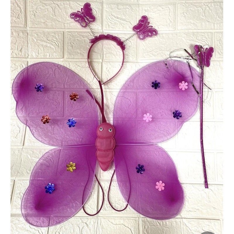 3 in 1 butterfly wings | Shopee Philippines