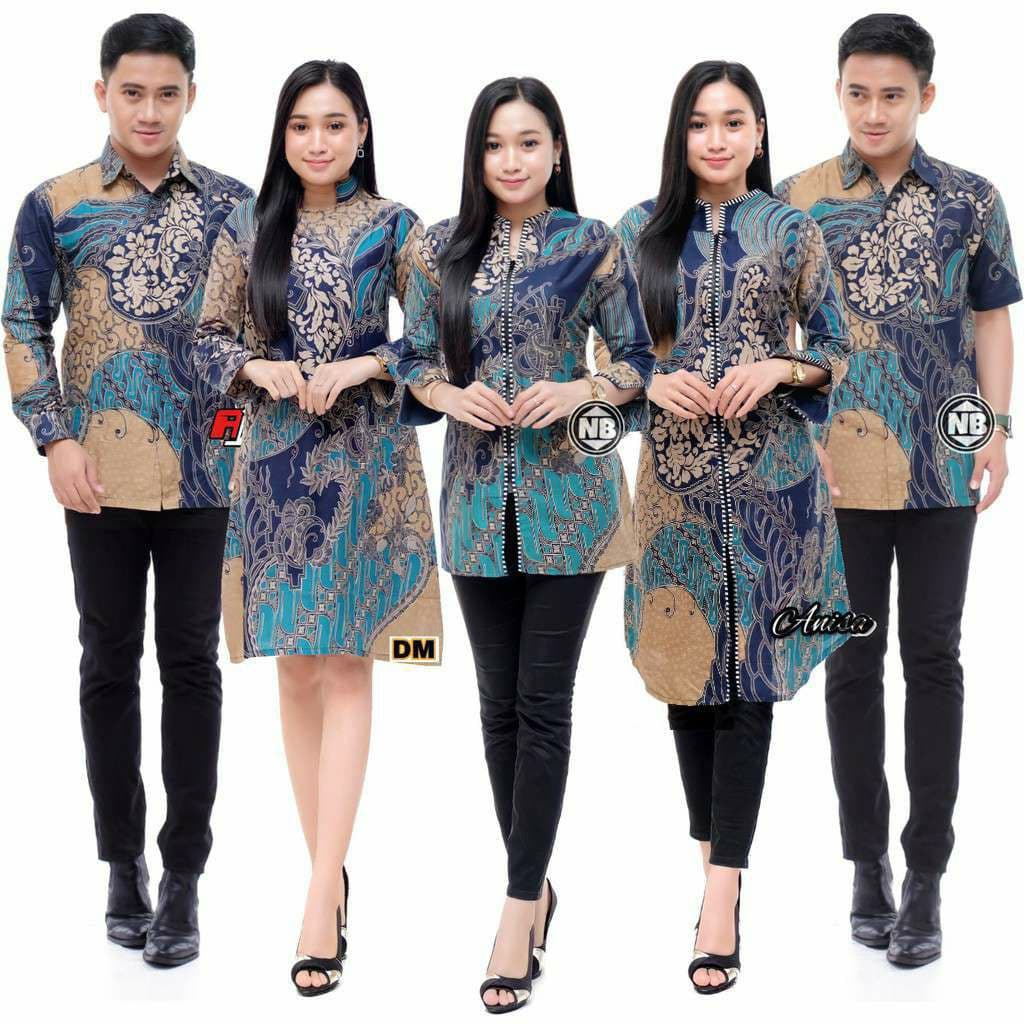 Batik couple for women and men, latest office batik, women's and men's ...