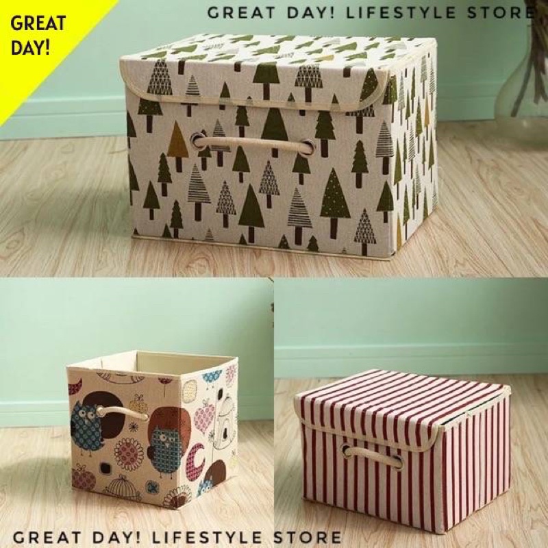 DURABLE Storage Box Premium Designer Organizer Box | Shopee Philippines