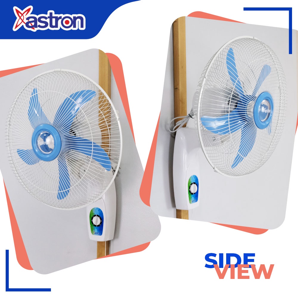 Astron AIRPATROL 16" Wall Fan (Blue) | Electric Fan | 45/50/55W | 5 ...