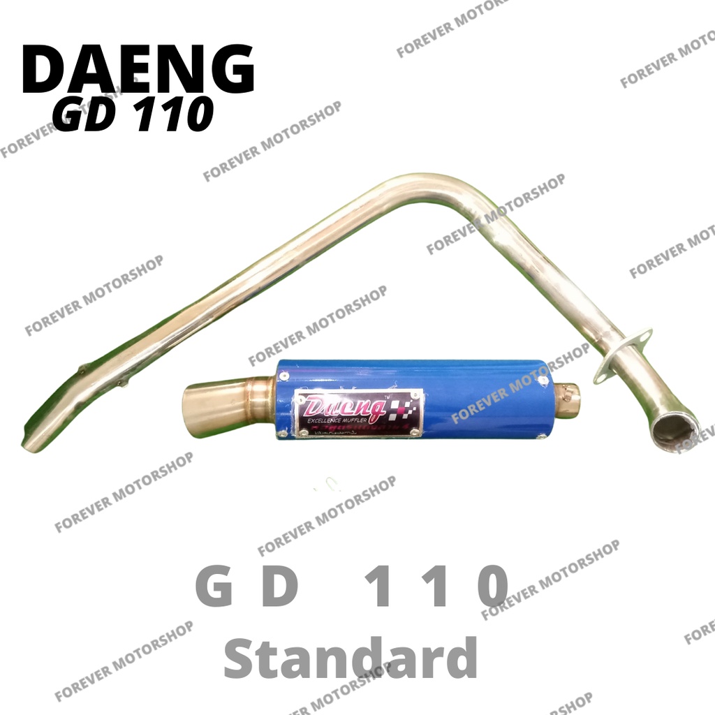 DAENG pipe for GD110 (standard) | Shopee Philippines
