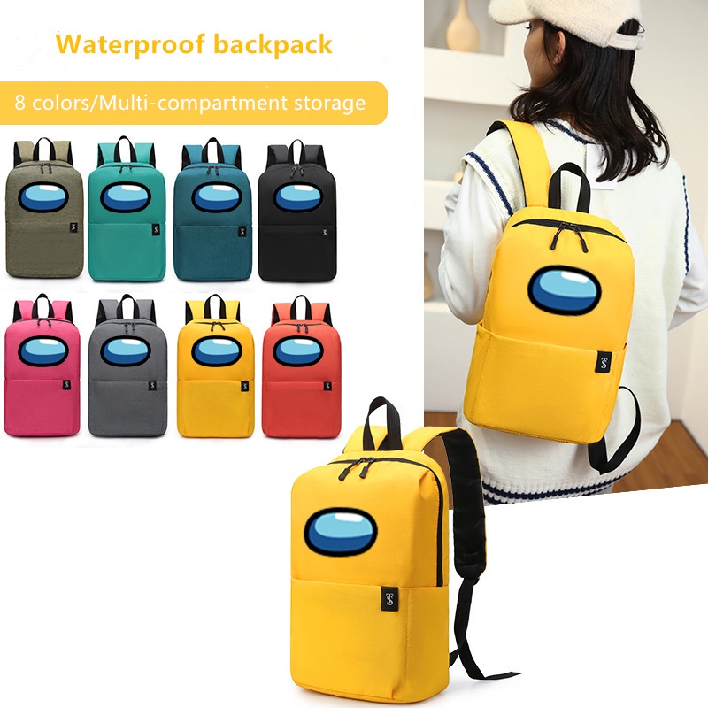 Among_ Us Backpack Primary School Fashion Student School Bag ...