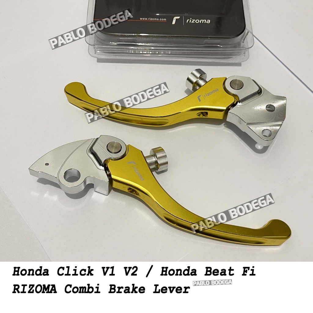 Honda Click V1 V2 / Honda Beat Fi RIZOMA Combi Brake Lever | Shopee ...