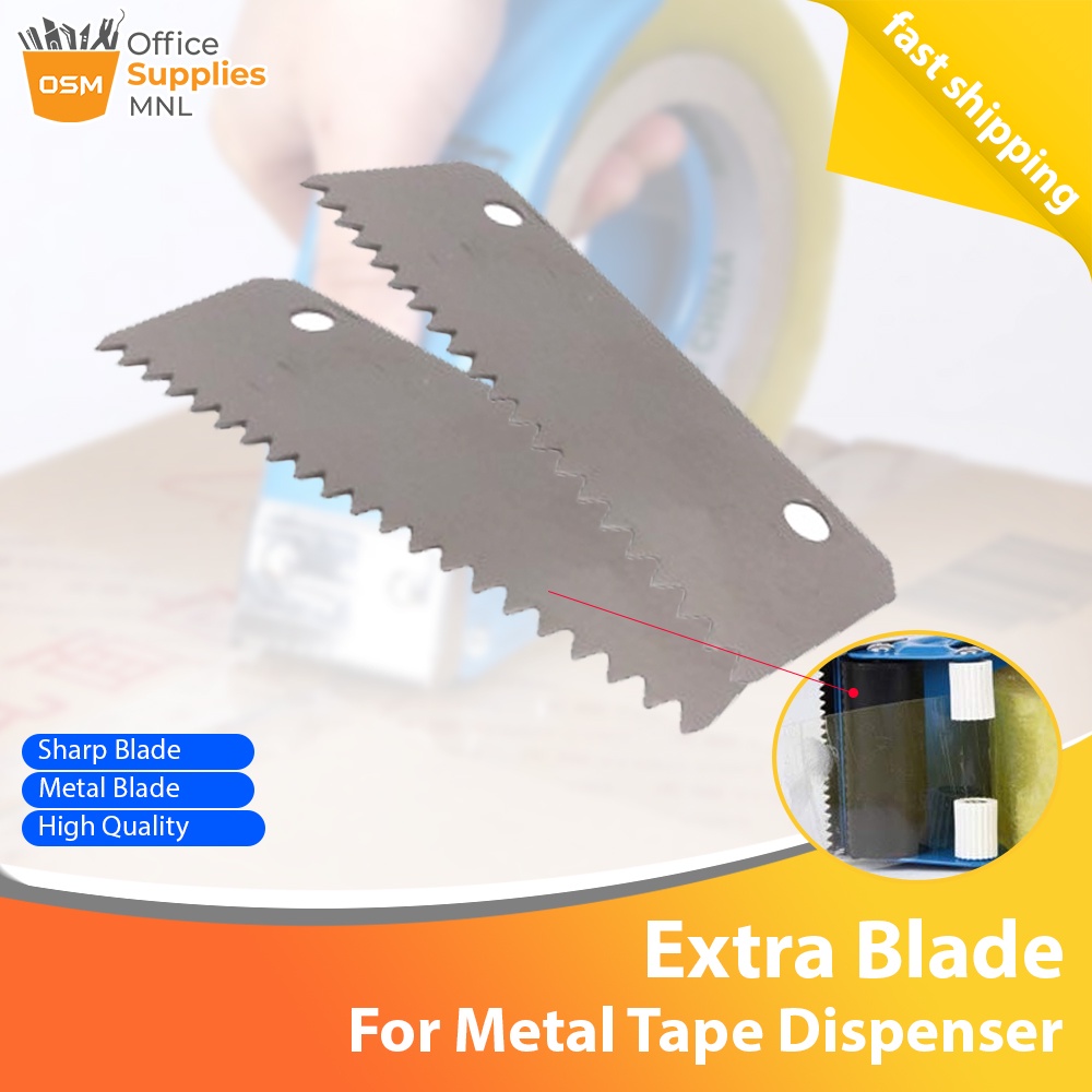 Replacement Blade for Metal Tape Dispenser Packaging Tape Tool | Shopee ...