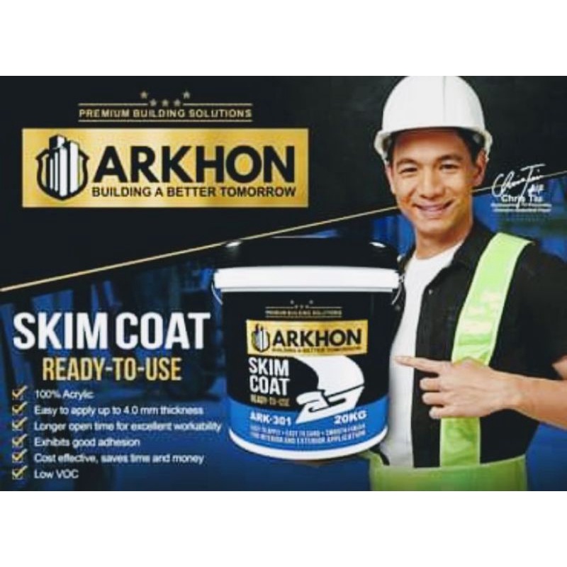 ARKHON SKIMCOAT ARK-301 READYTO-USE PREMIUM BUILDING SOLUTION 5KG ...