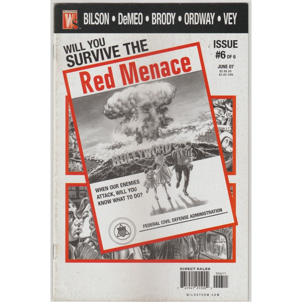Red Menace 6 (2007) VGF- Jerry Ordway art | Shopee Philippines