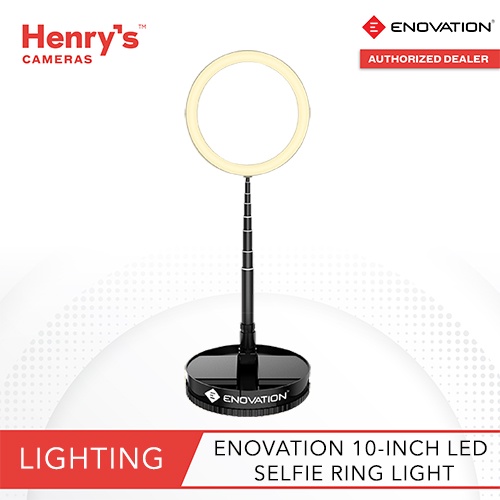 Enovation Portable 10-Inch Led Selfie Ring Light With Stand And Phone ...