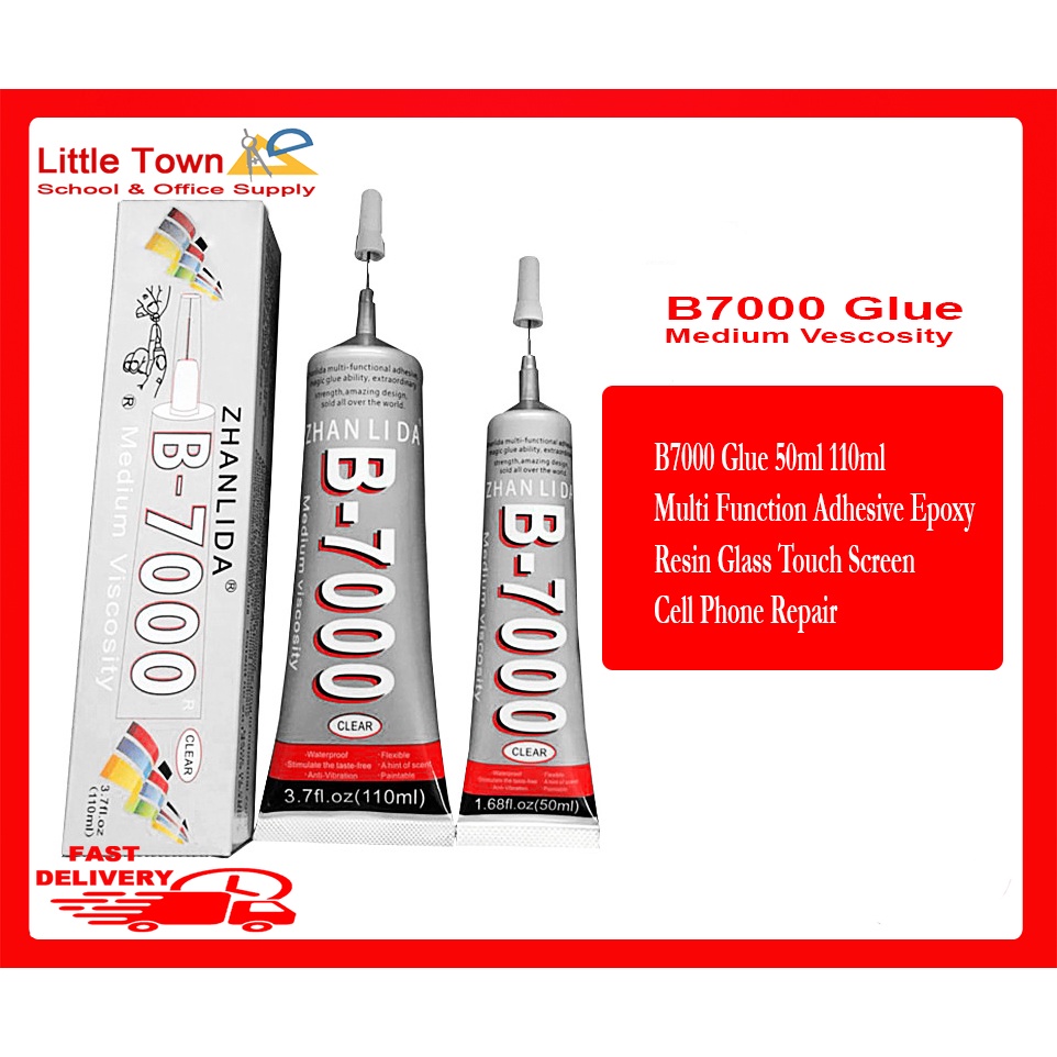 B7000 Glue 50ml / 110ml Multi Function Adhesive Epoxy Resin Glass Touch ...