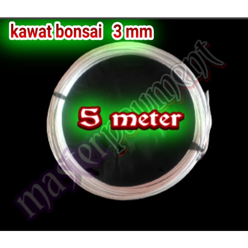 3mm Aluminum Bonsai Wire (5 meters) | Shopee Philippines