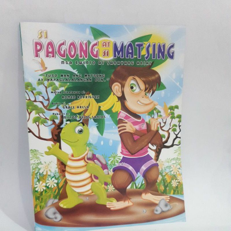 Si Pagong at si Matsing Bedtime Stories and Activity Book ( Read and ...