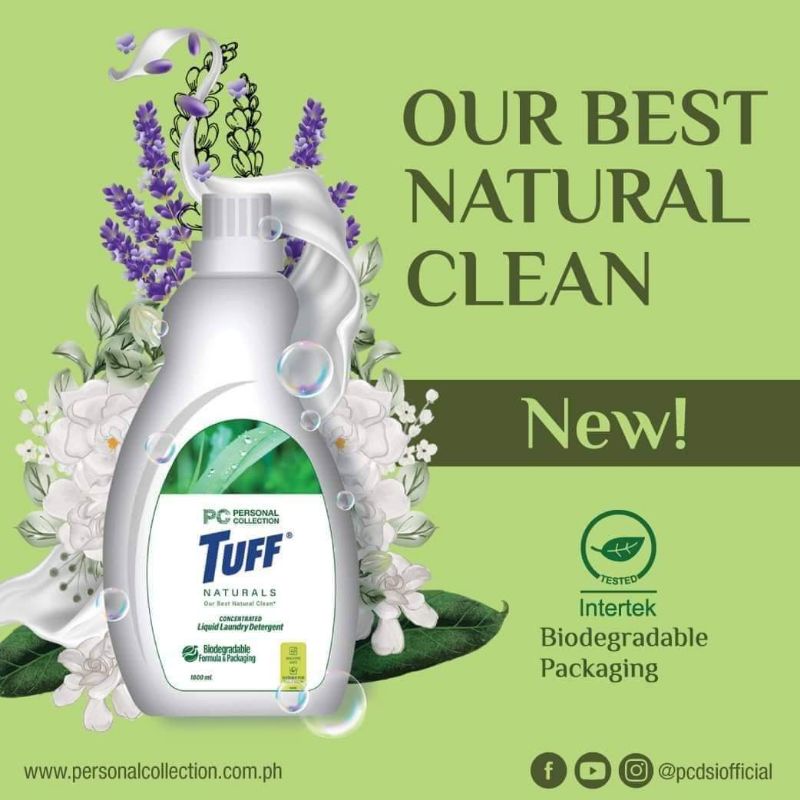 PC TUFF LIQUID LAUNDRY DETERGENT 1000ML | Shopee Philippines