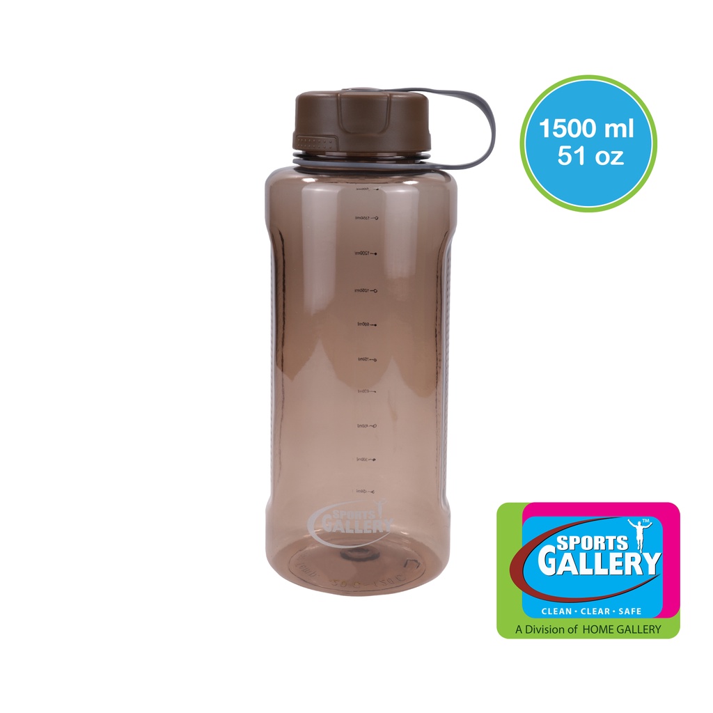 Sports Gallery PC Bottle 1500ml | PC (Polycarbonate) | Leakproof | Wide ...