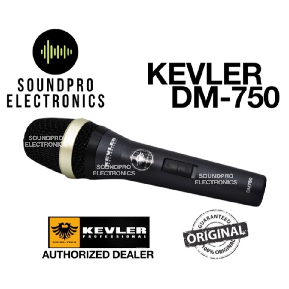 Kevler DM-750 Precision Crafted Super Cardioid Dynamic Wired Microphone ...