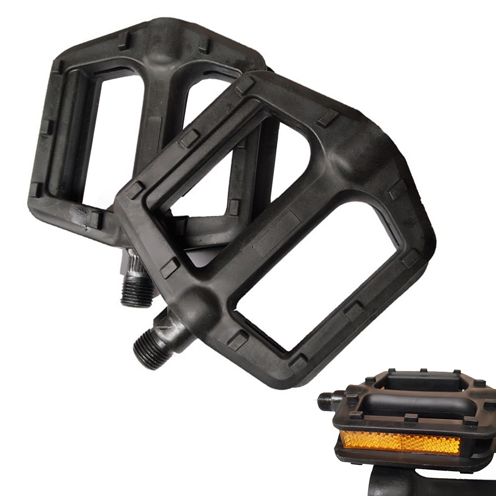 1Pair Bike Pedals Mountain Bike Bicycle Platform Pedal With 9/16 Inch ...