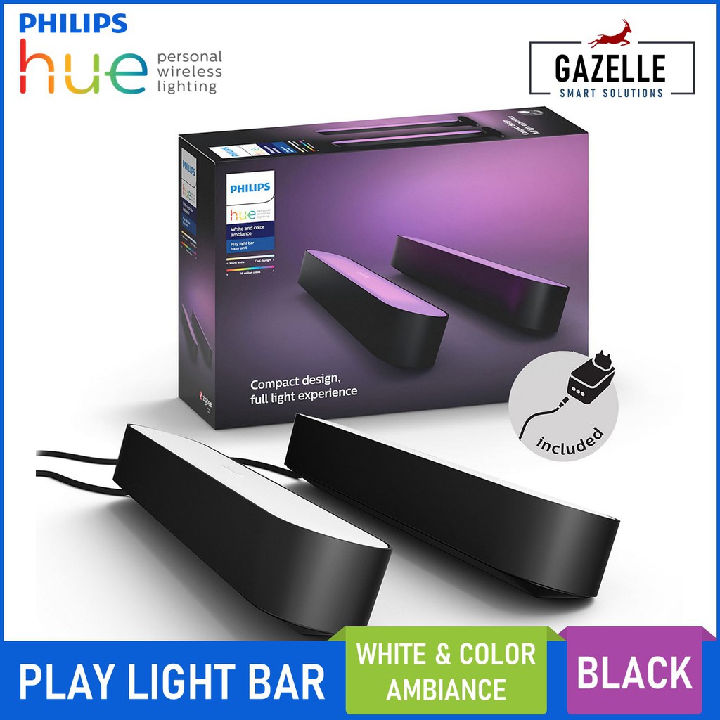 Philips Hue Play Light Bar Smart Lighting White and Color Ambiance ...