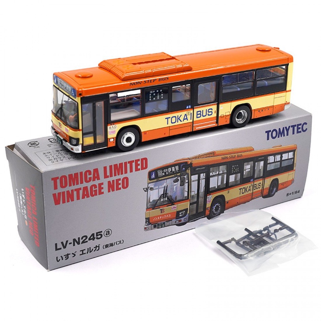 Tomytec 1/64 ISUZU ERGA TOKAI BUS TLV-N245A DIECAST SCALE MODEL CAR ...