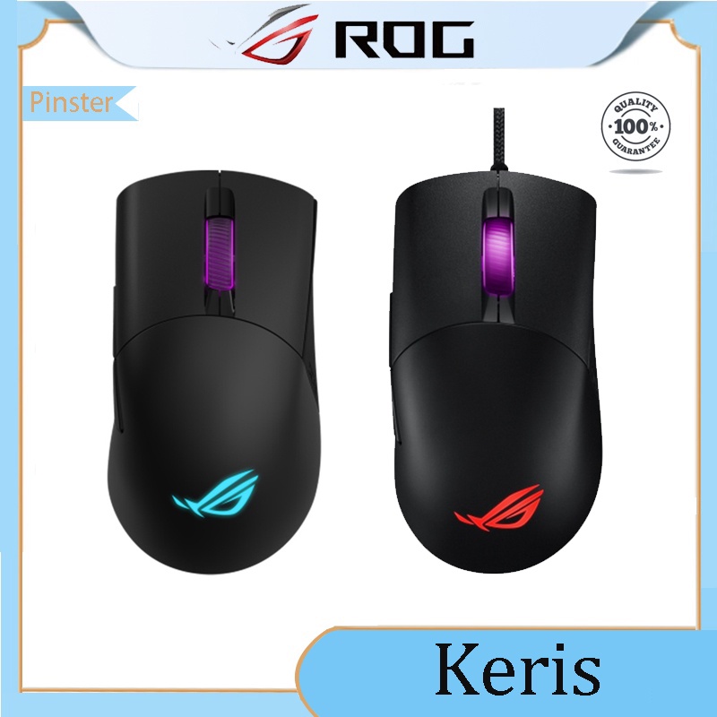 ASUS ROG Keris Lightweight FPS Wireless Gaming Mouse, With Three Modes ...