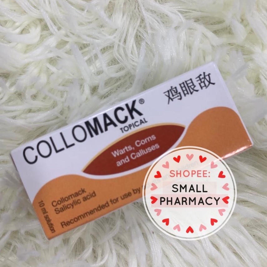 Collomack Topical Solution ( salicylic acid ) 10ml 951800 | Shopee ...