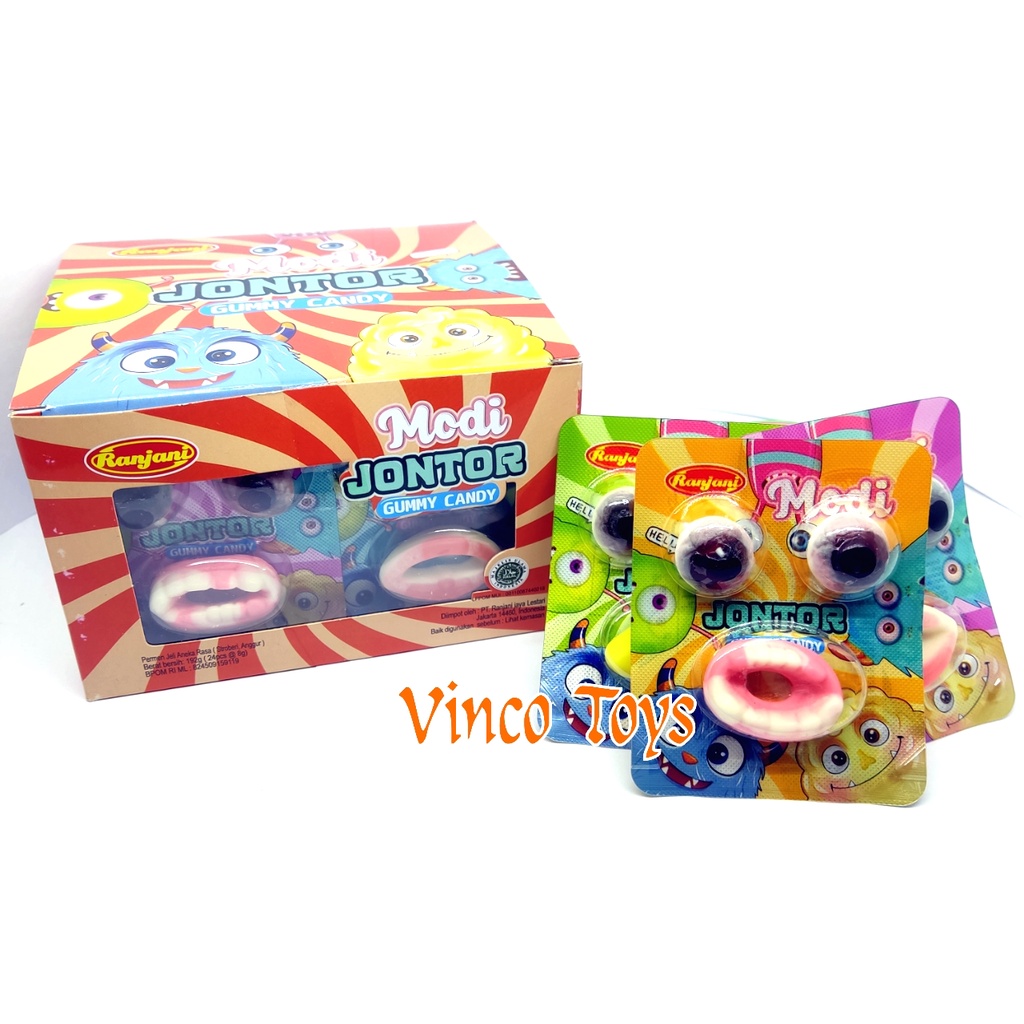 MATA Modi jontor Gummy Candy Contents 24pcs viral Candy Chewy Candy ...