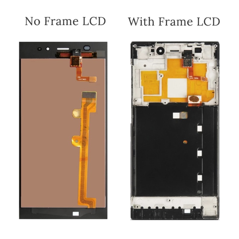 LCD For MI 3 MI3 LCD Display With Bezel Touch Screen Glass Panel ...