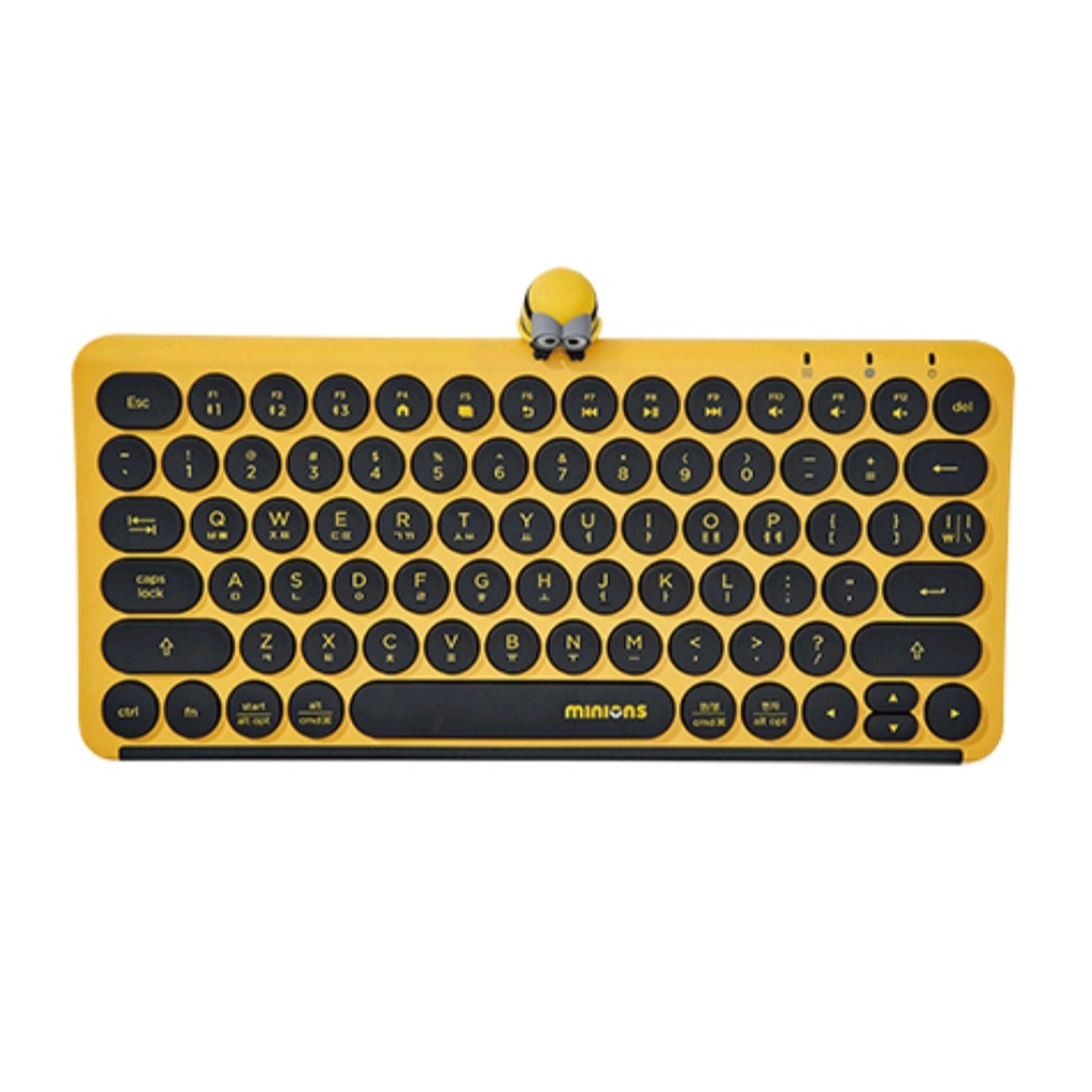 [IRIVER KOREA] Minions Silent Wireless Bluetooth Keyboard & 2.4Ghz ...