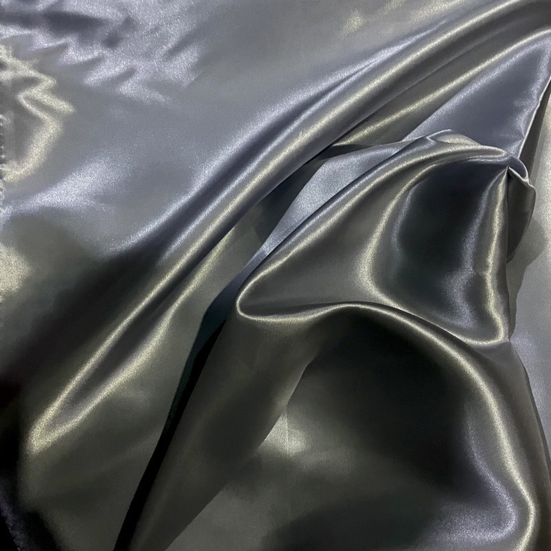 TELA MANILA PREMIUM Soft Light Satin Silk Glossy Cloth Tela Fabric Per ...