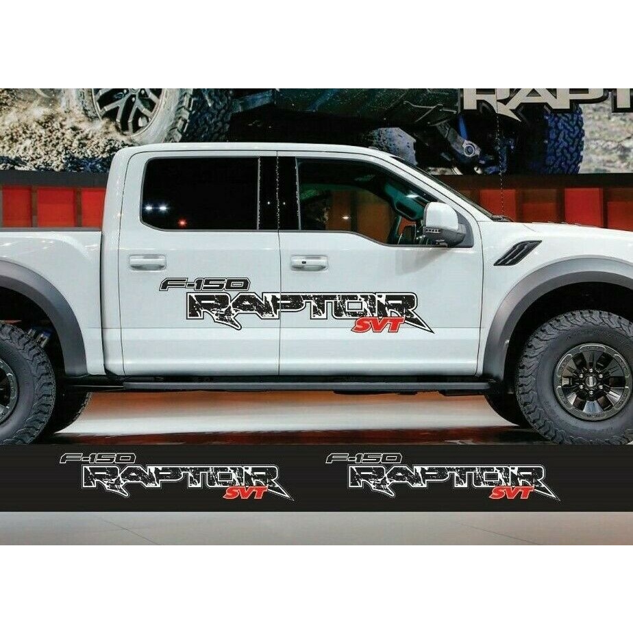 2x Door Stripes Decal Sticker Vinyl for Ford F-150 Raptor F150 SVT ...