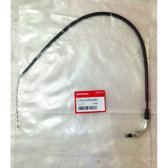 Throttle Cable Xrm 125/Wave 100/RS 125 carb type Honda Genuine | Shopee ...