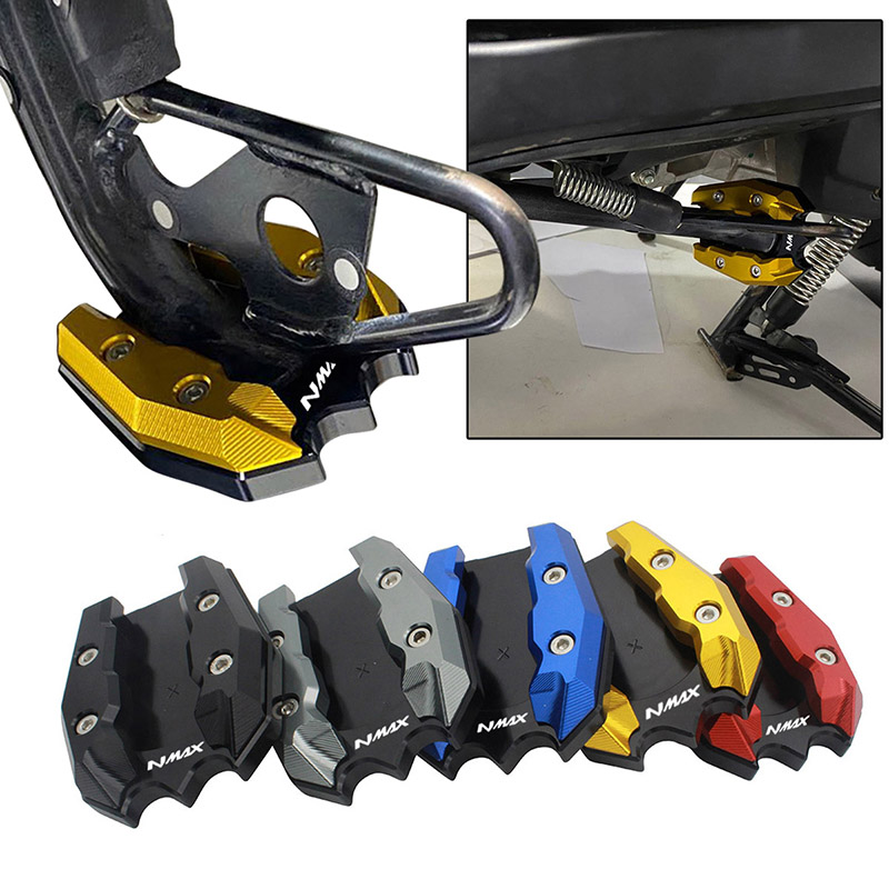 SEMSPEED Yamaha NMAX Motorcycle Accessories Kickstand Extension Pads ...