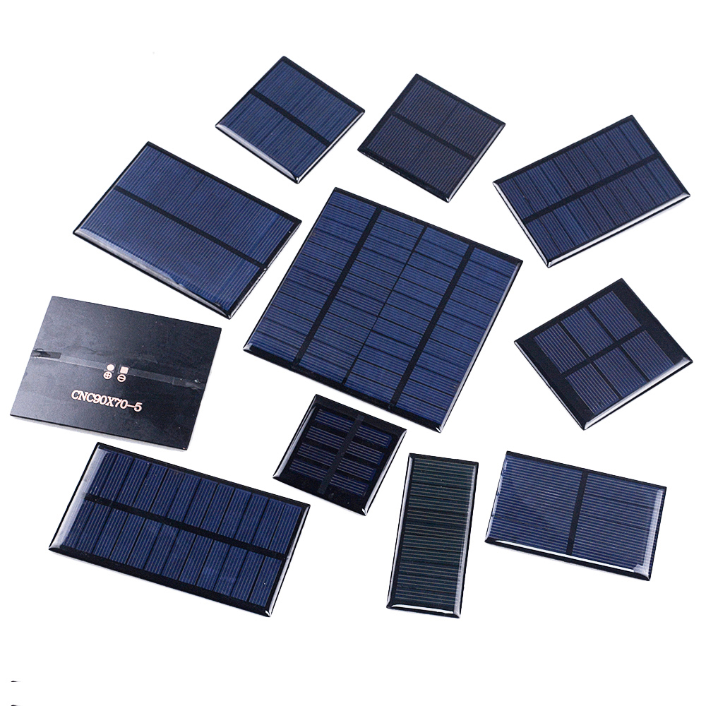 1PCS Solar Panel 1V 1.5V 2V 3V 5V 5.5V 6V 12V Mini Solar System DIY For ...