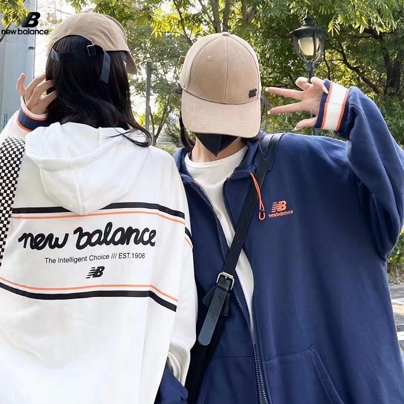 Embroidered Logo New Balance Original Couple Jackets Jacket for Women ...
