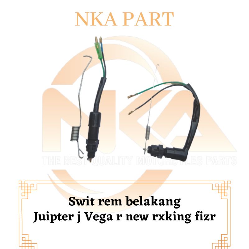 Rear brake switch + yamaha motorcycle spring | Shopee Philippines