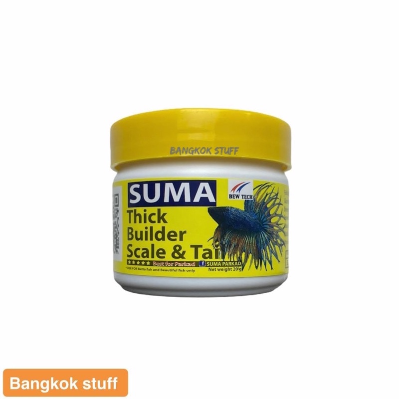 SUMA Builder Scale & Tail Fish Food Growth Formula Contains 20g Vitamin ...