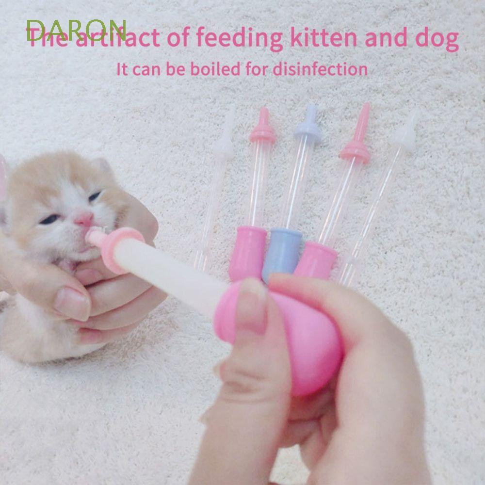 DARON Nursing Cat Drinking Bottle Newborn Pet Milk Bottle Kitten ...