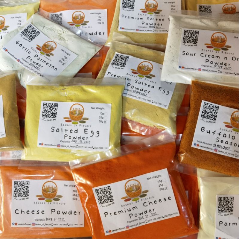 Snack Seasonings | 25g | Fries Flavors | Chicken Wings Flavors ...