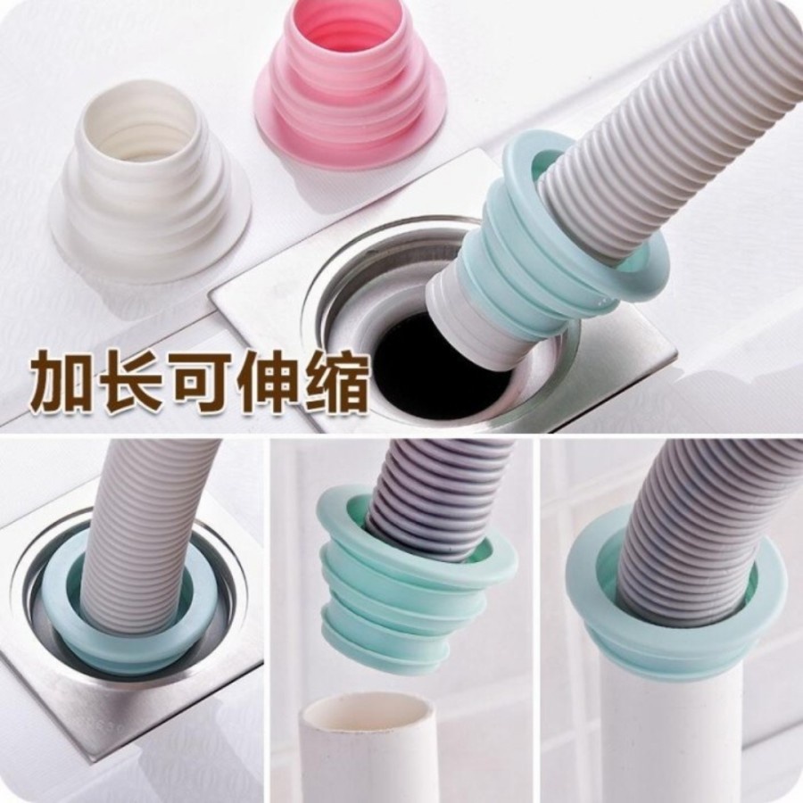 MESIN Kitchen Faucet Washing Machine Hose Connection Drain Connector ...